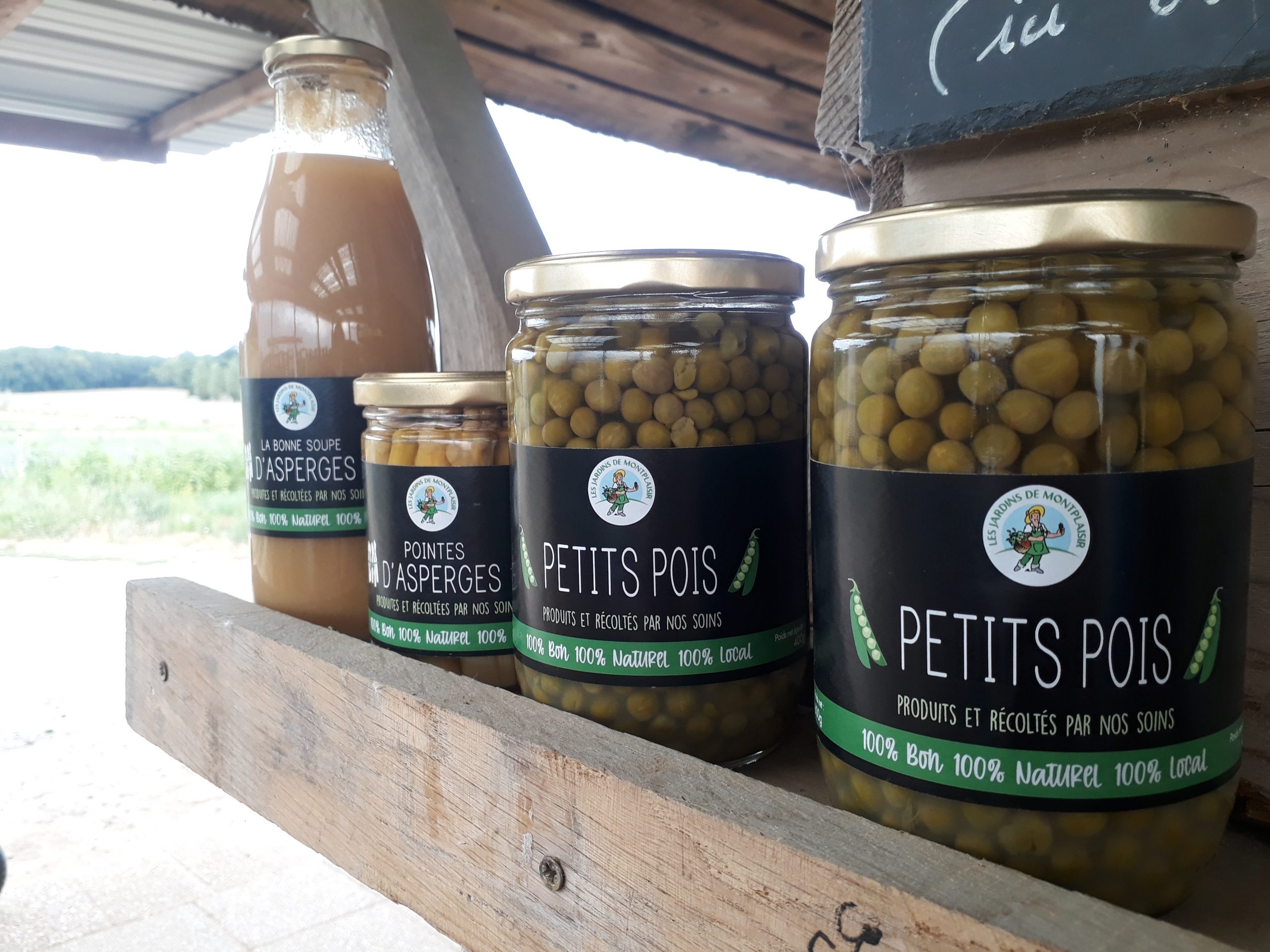 Bocaux - Les jardins de Montplaisir